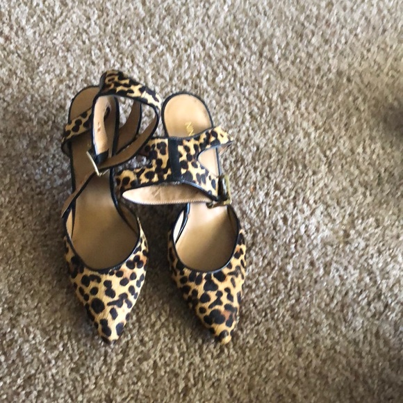 Nine West | Shoes | Nine West Leopard Heel | Poshmark